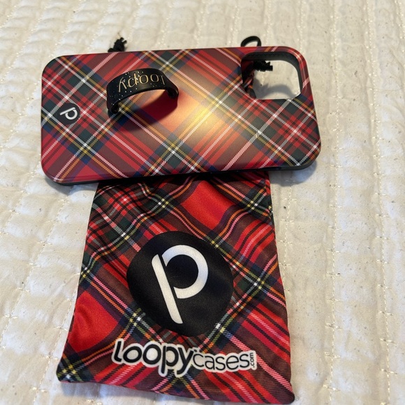 Loopy Case | Cell Phones & Accessories | Loopy Case Red Tartan Iphone 2 ...